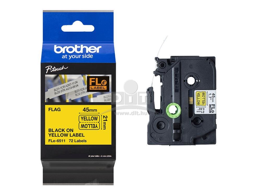 Brother P-touch FLe-6511 szalagkazetta (FLE6511) - FLe6511