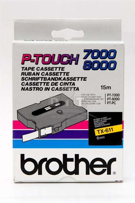 Brother P-touch TX-611 szalag (TX611)