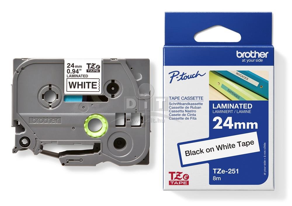 Brother P-touch TZe-251 szalagkazetta (TZE251) - TZ251, TZe251, TZ-251