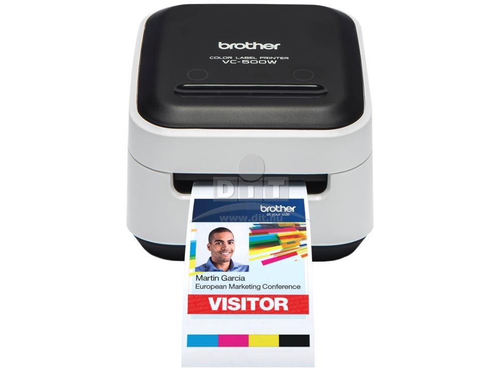Brother VC-500W színes címkenyomtató (VC500WZ1) - VC500 WC500